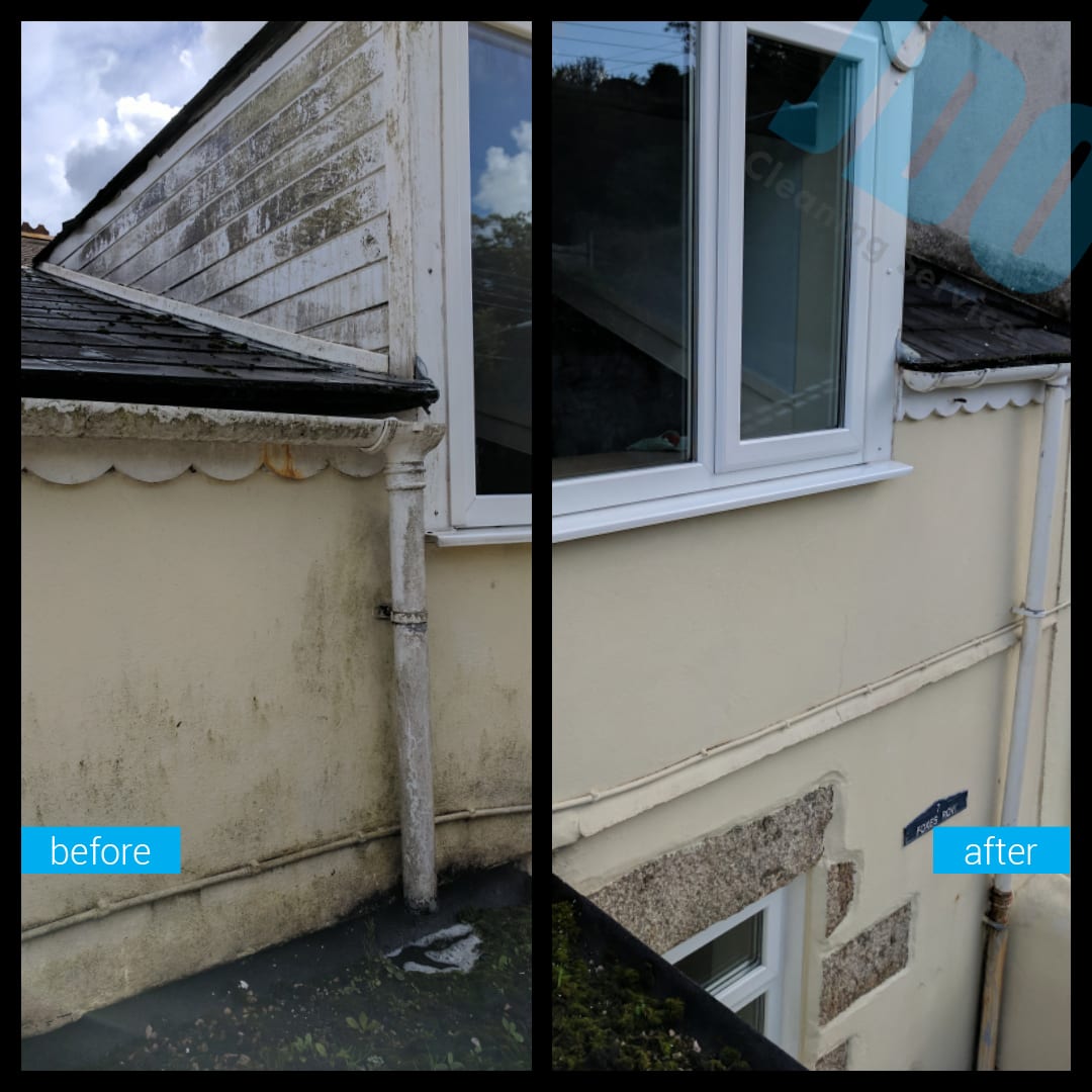 Soft Wash Render Cleaning in Mid Cornwall | JDO Cleaning Cornwall